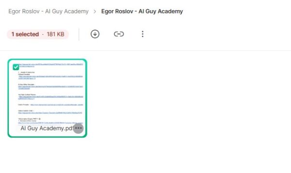 Egor Roslov - AI Guy Academy - Trusted Courses
